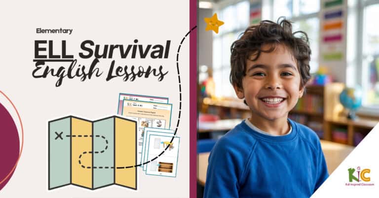 Grab This #1 Free ESL Newcomer Lesson Plan | Kid-Inspired Classroom