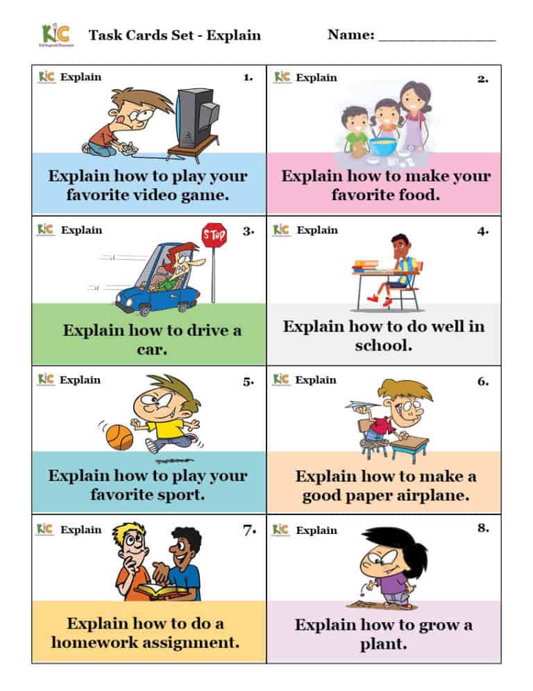 10 Thrilling ESL Task Card Activities to Get Amazing Results from Your ELLs