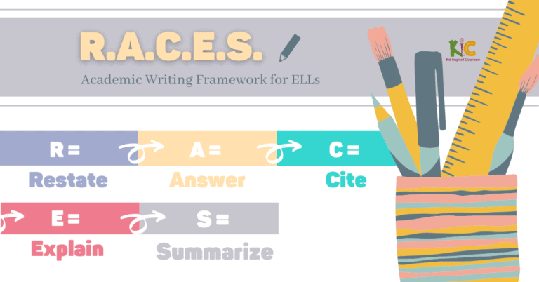 R.A.C.E.S. - An Excellent Academic Writing Framework for ELLs