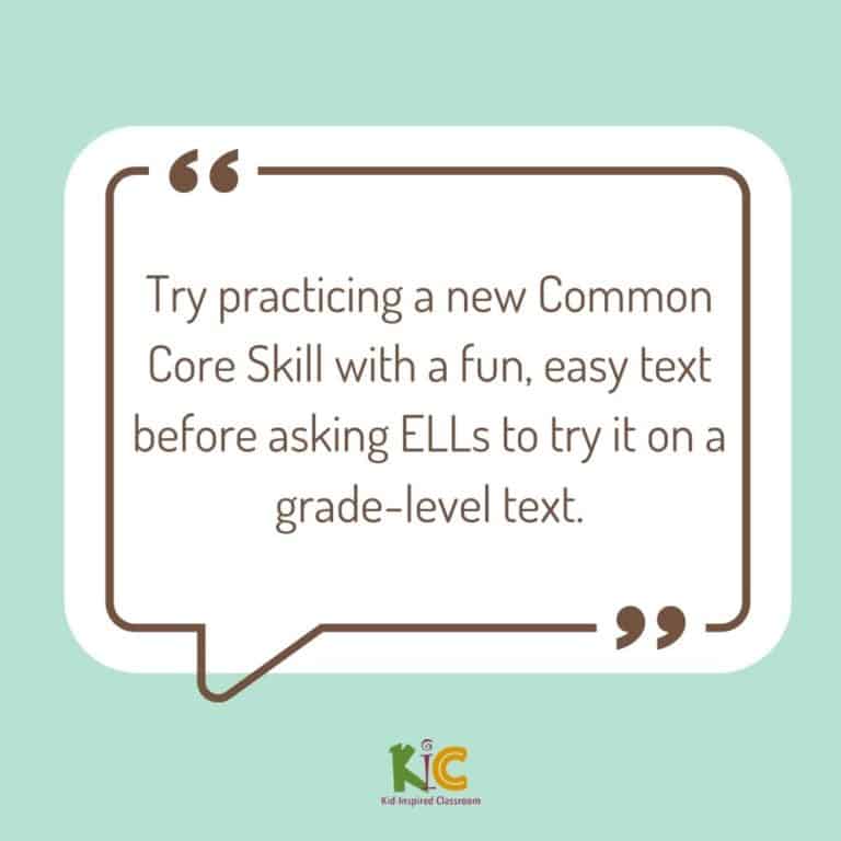 Lesson Planning for ELLs at Grade Level