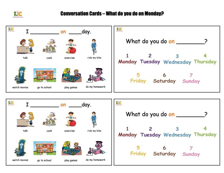 5 Wonderful Speaking Activities for ELLs with Conversation Task Cards ...