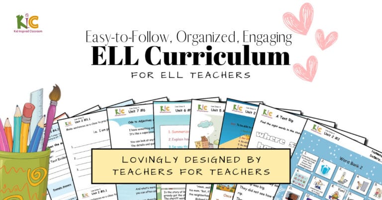 Best Free ESL Assessment & Guide for ESL Teachers | Kid-Inspired Classroom